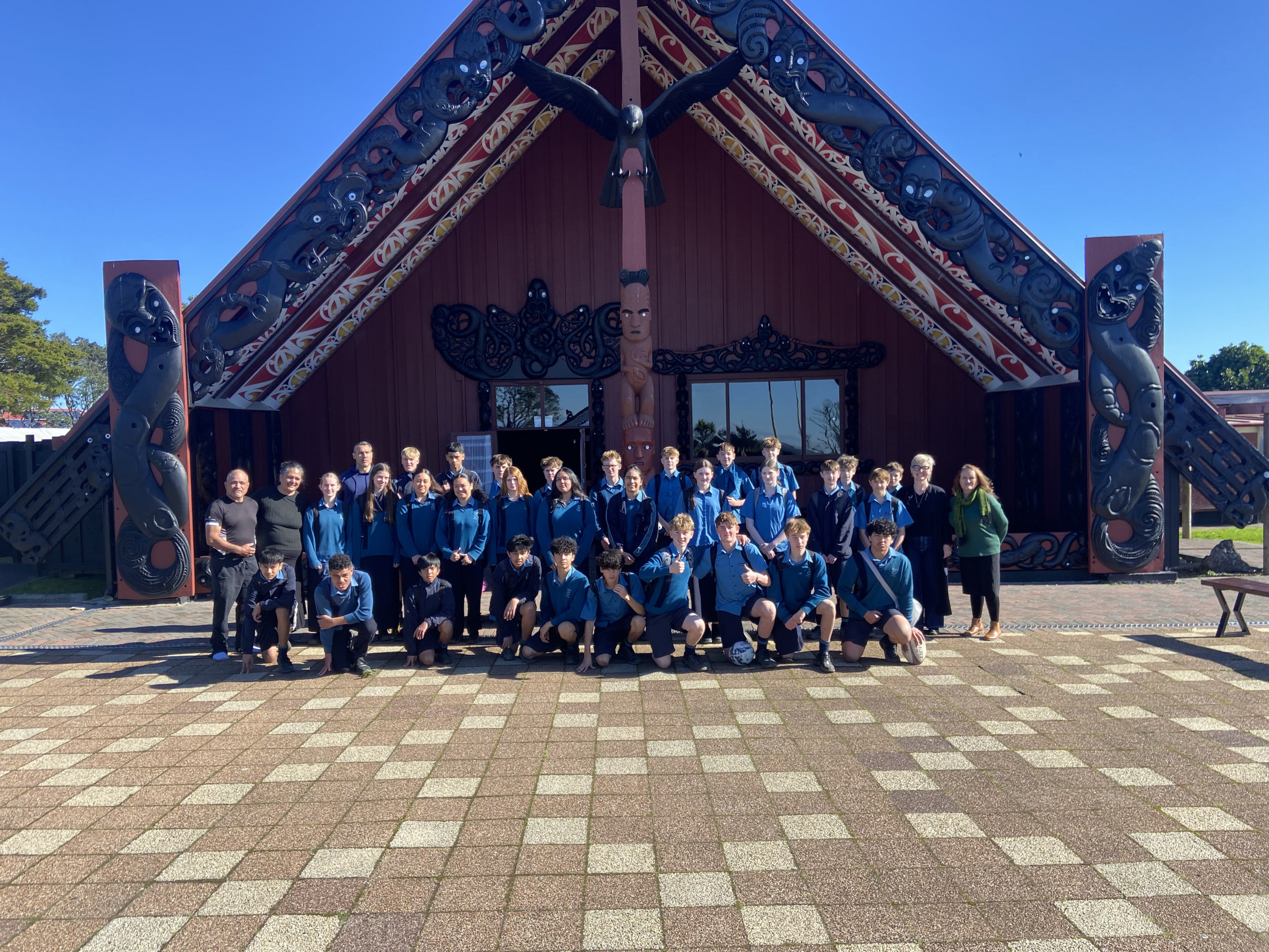 Marae Visit - Glendowie College